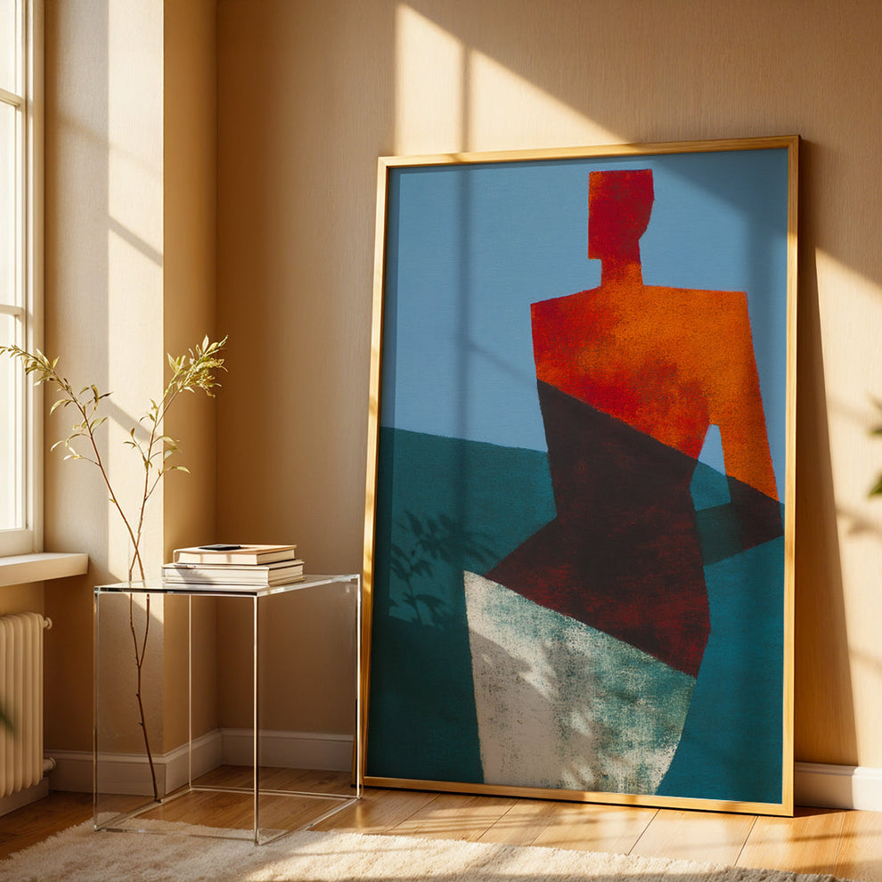 Male Form by Shapes of Luxor | Abstract Art – TravelArty