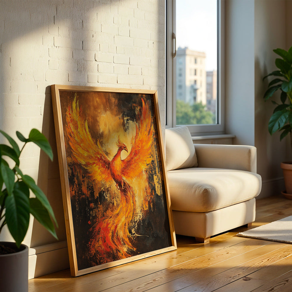 The Phoenix - Feng Shui Paintings - TravelArty
