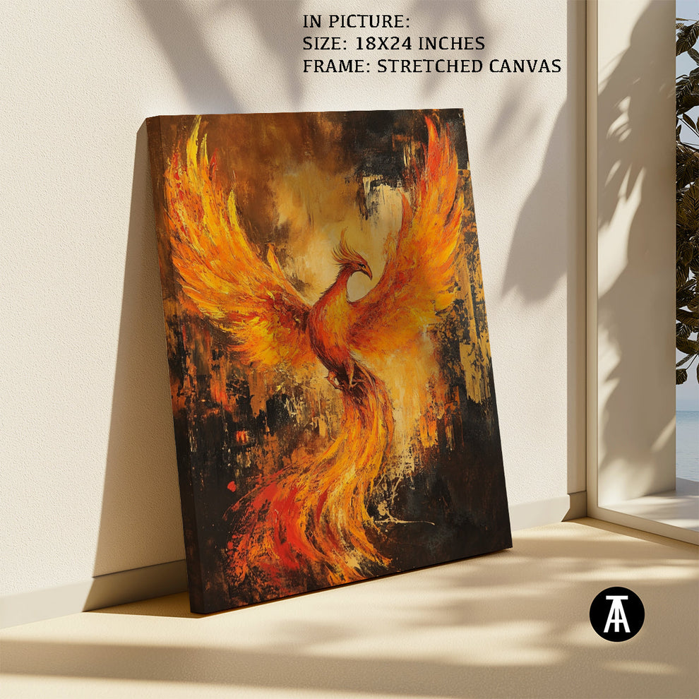 The Phoenix - Feng Shui Paintings - TravelArty